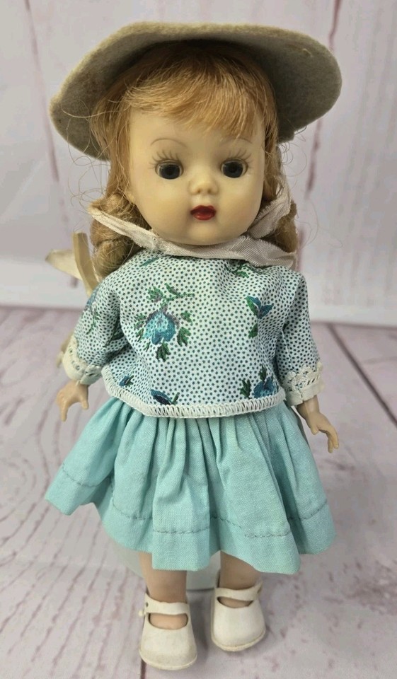 1950s Nancy Ann Muffie Doll Strung Strawberry Blonde Braids Walker ...