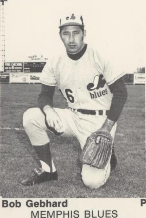 1975 TCMA 1974 International League All-Stars - Bob Gebhard #29 for ...