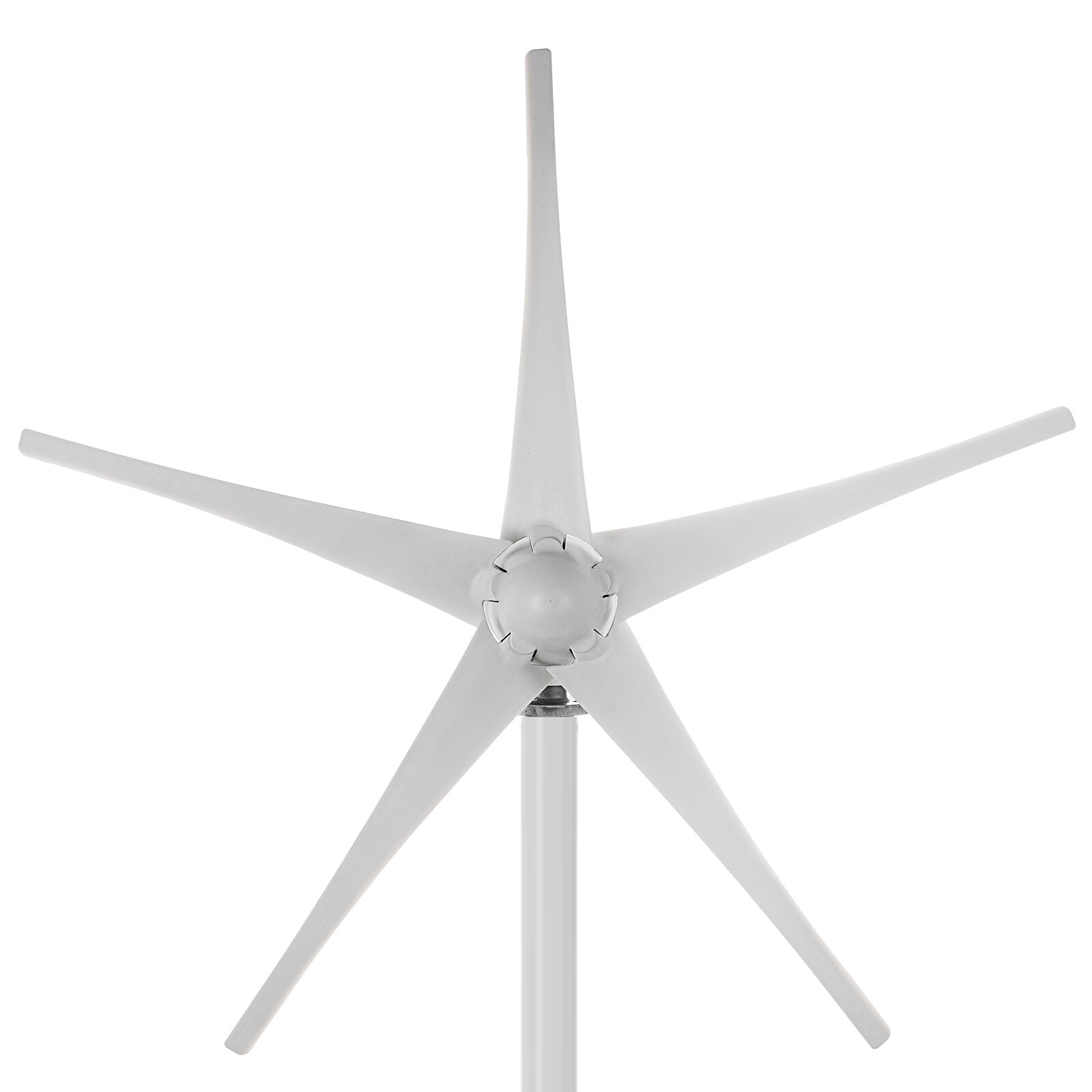 1200W Wind Turbine Generator 5 Blades 12V MPPT Charger Controller ...