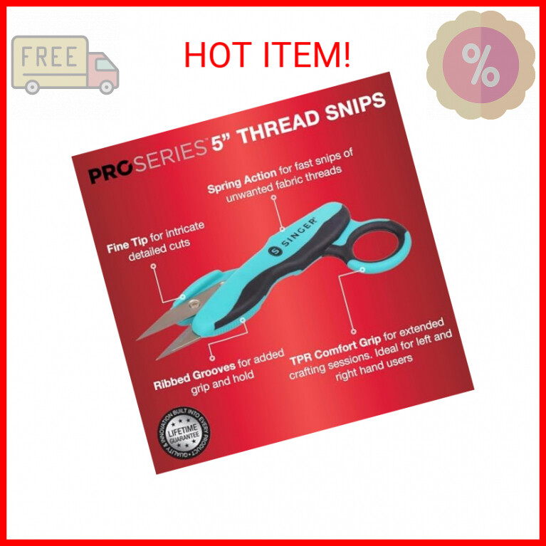 SINGER 00564 ProSeries Thread Snips, 5-Inch, 5" 75691005641| eBay