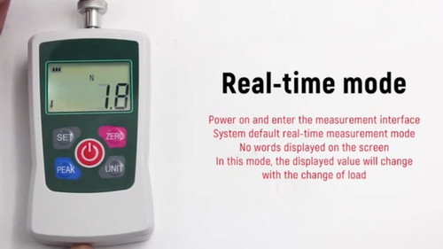 Digital Dynamometer Force Gauge Push Pull Meter with 3N 0.3kg 0.65Lb 10 ...