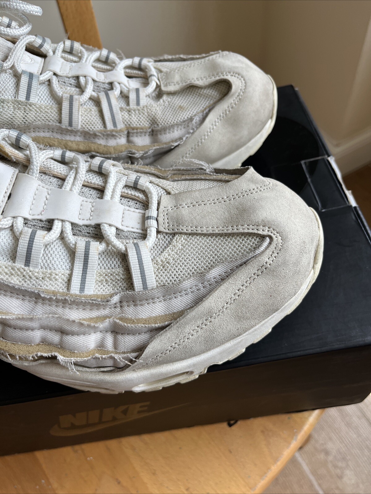 Nike Air Max 95 Comme Des Garçons CDG summit White Size 14 Authentic ...