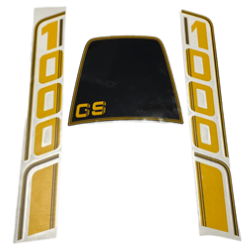Wind Deflector & Tank Stickers, Yellow for BMW R100GS, 51 14 2 303 907 ...