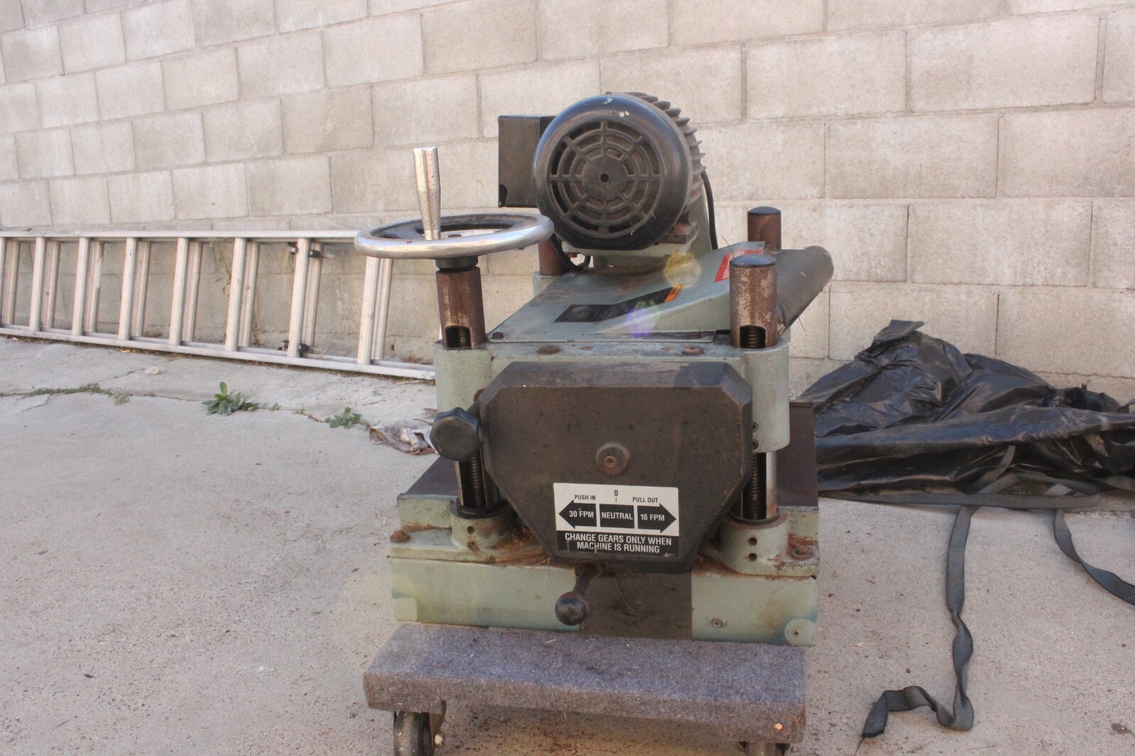 DELTA DC-380 PLANER 2 HP INDUSTRIAL MOTOR (7 HP PEAK) RUN GREAT | eBay