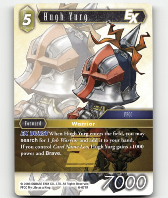 Final Fantasy - Hugh Yurg - Opus VI | eBay