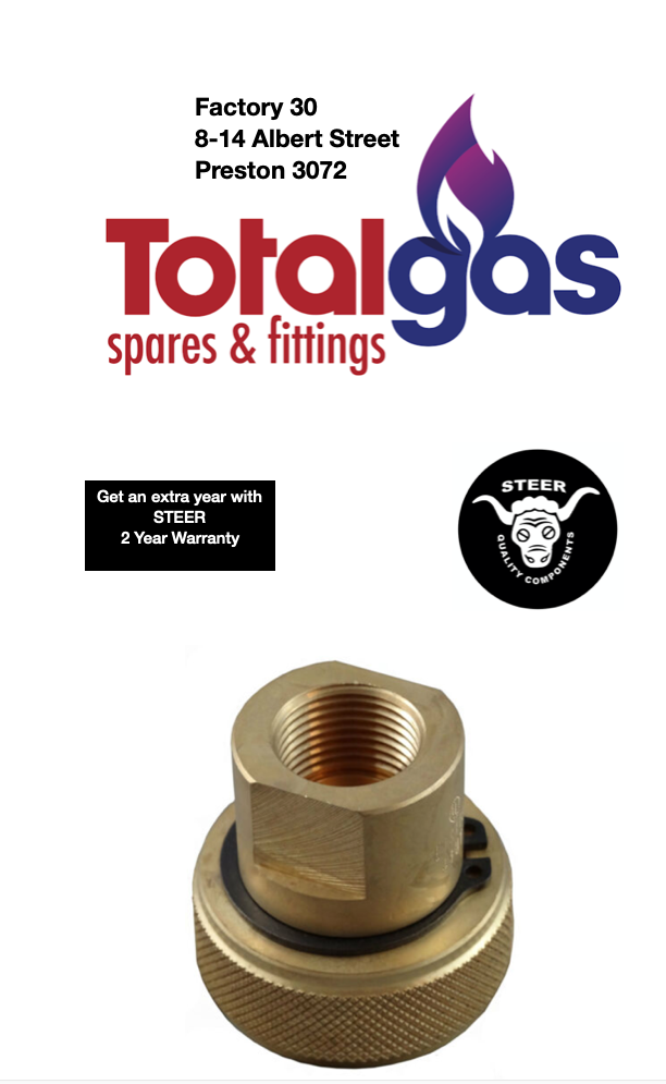 ACME LPG Filling coupling to suit Fill Gun Kits Auto Decanting Brass ...