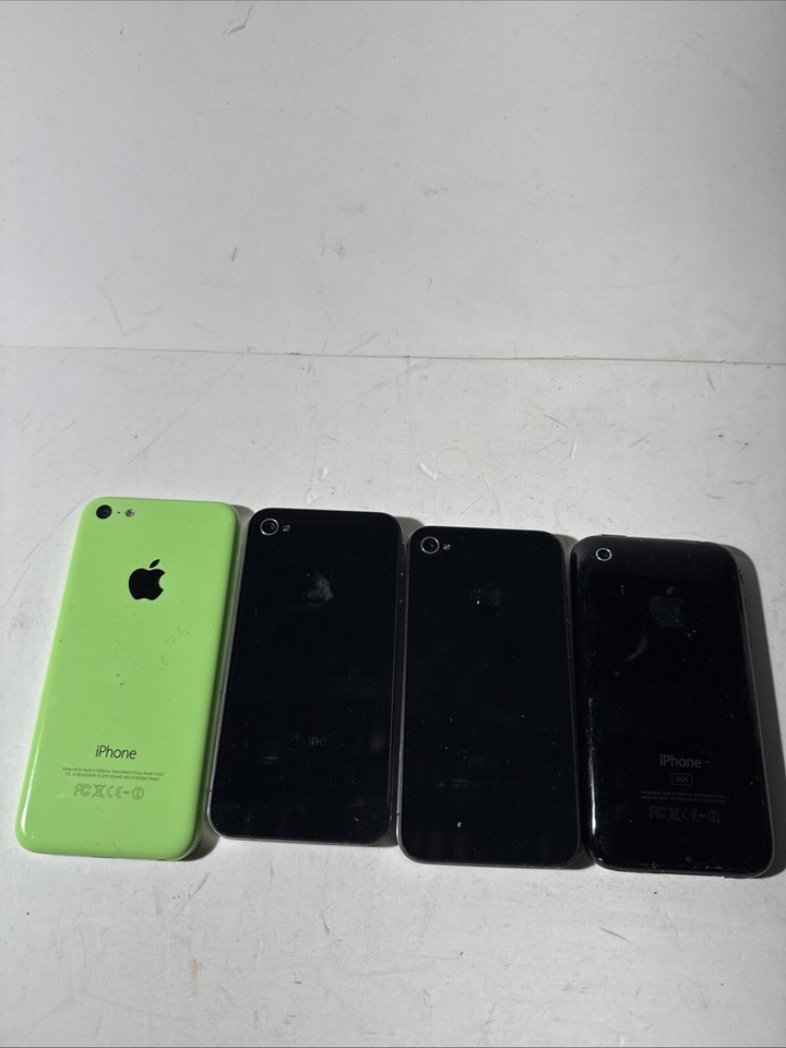 Lot of (4) UNTESTED Apple!iPhones A1532,1332,1241 &1387 AS IS-FOR PARTS ...