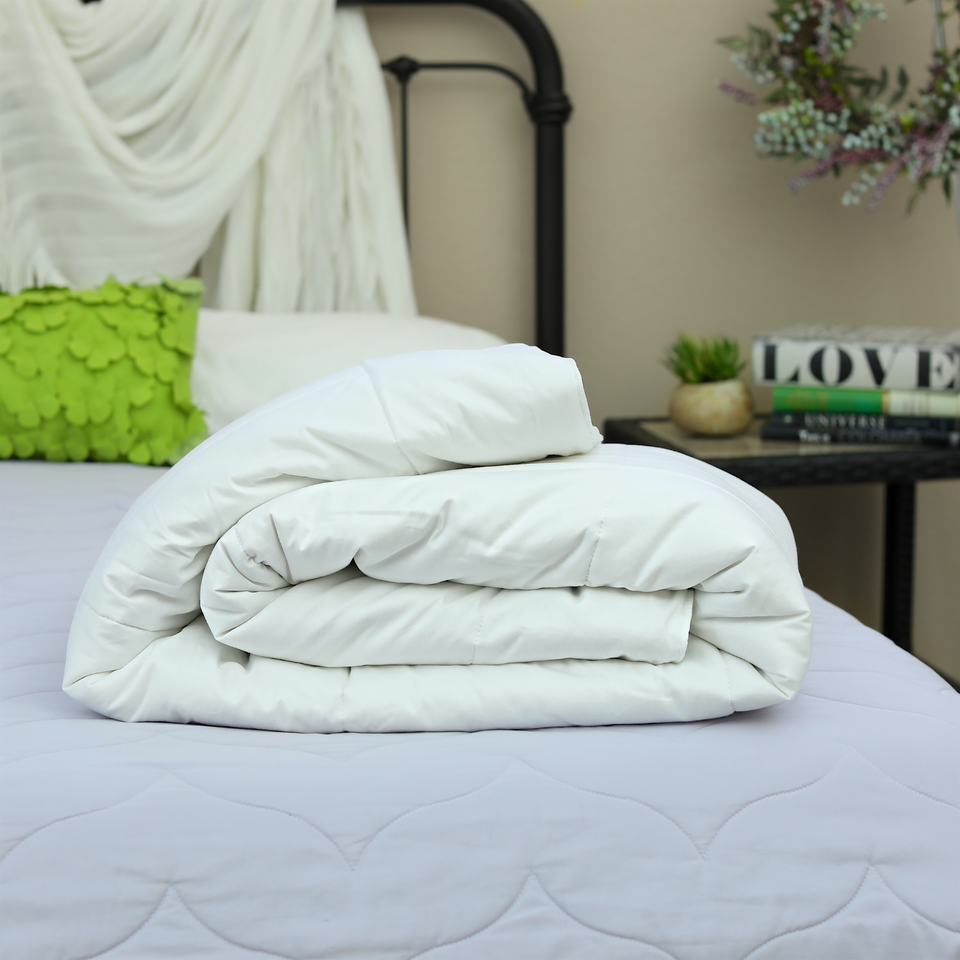 Mulberry Silk-Filled Duvet. Spring/Autumn Weight. All Sizes. Aids Sleep ...