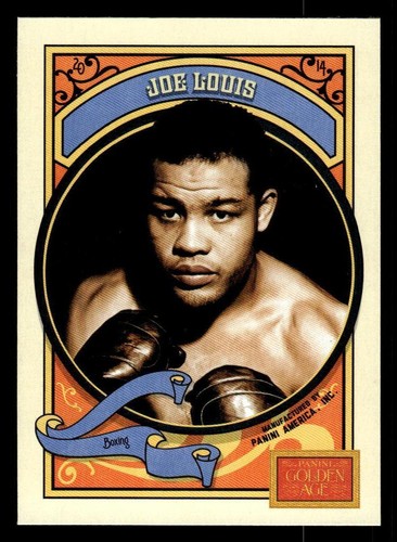 2014 Panini Golden Age #56 Joe Louis Card | eBay