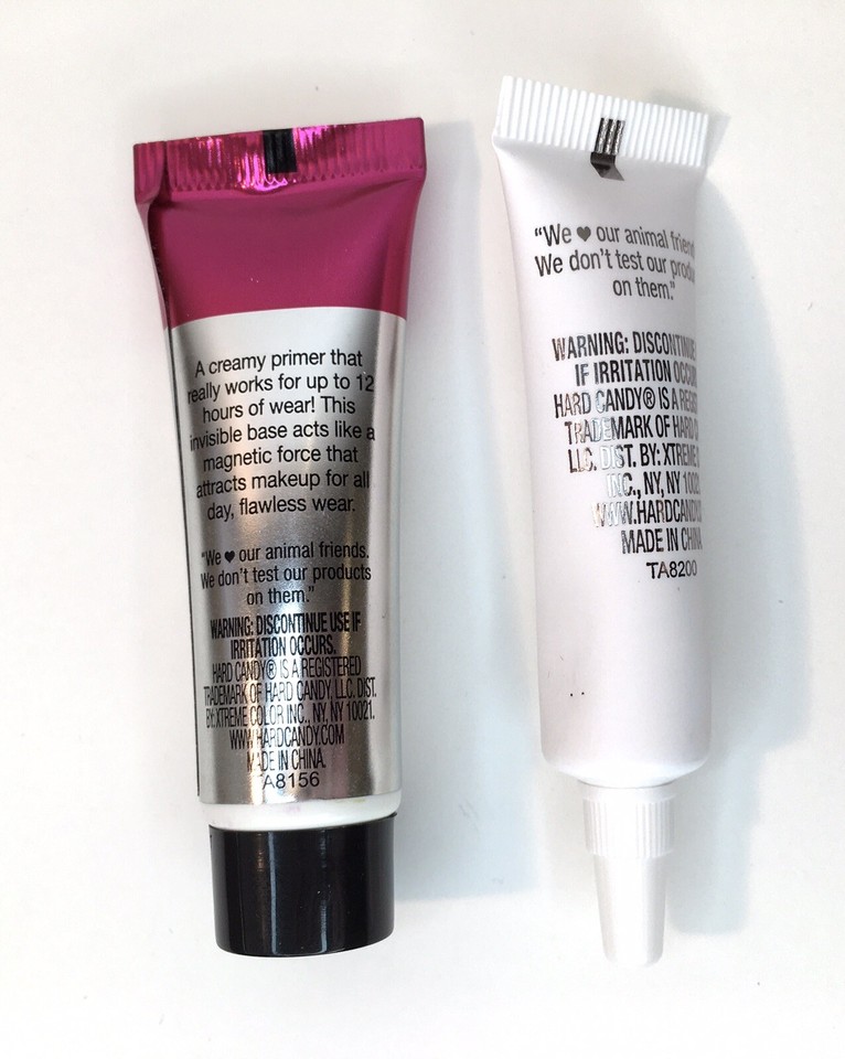 Hard Candy Longwear Primer & Eyes the Limit Eyeshadow Primer Travel Sz ...