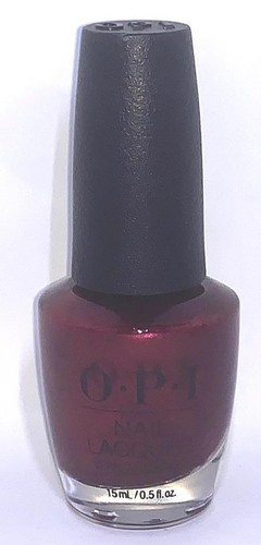 RARE BNEW OPI *BOGOTA BLACKBERRY* NL F52 CLASSICS CXLN BERRY DEEP DARK ...