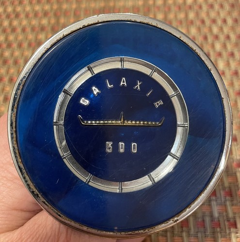 1963 - 1964 Ford Galaxie 500 Horn Button Script Insert (21-43) | eBay
