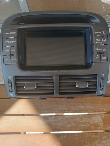 2004 2005 2006 LEXUS LS430 FRONT NAVIGATION RADIO SCREEN MONITOR ...