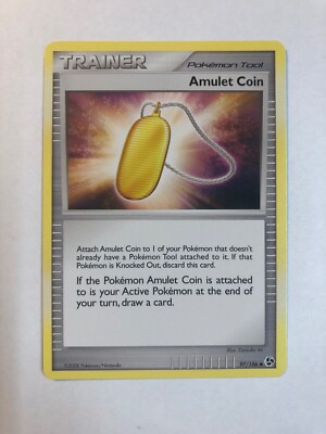 Pokémon Amulet Coin 97/106 Great Encounters 2008 NM Nice! | eBay