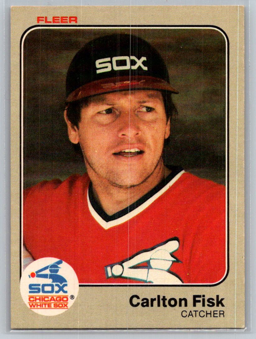1983 Fleer Baseball #235 Carlton Fisk - VG - Chicago White Sox | eBay