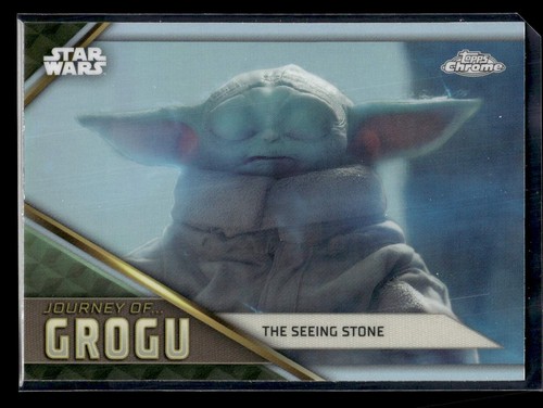 2023 Topps Chrome Star Wars #JG-13 Journey Of Grogu Refractor Mint+ ...