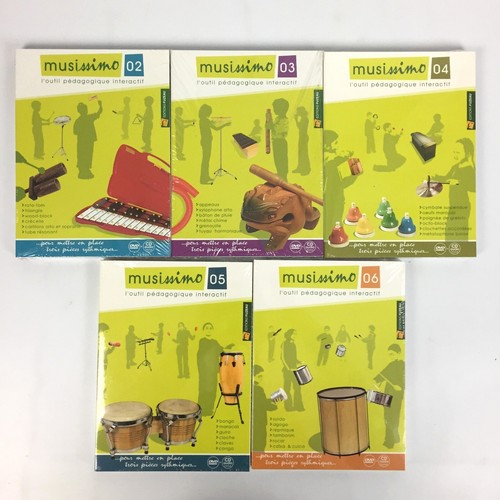 Musissimo L'outil Pédagogique Intéractif Lot 5 DVD + CD / Fuzeau ...