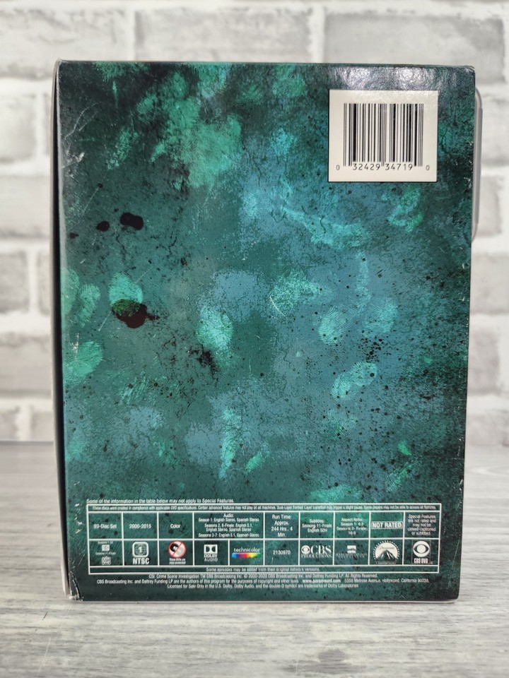 CSI: Crime Scene Investigation The Complete Series DVD 93-Disc Box Set ...