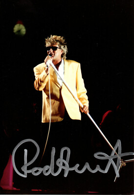 Rod Stewart Autogramm Sailing Autograph Small Faces Blood Red Roses ...
