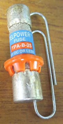 Cooper-Bussmann 407132257 Telpower TPA-B-25 Fuses, LOT OF 10 | eBay