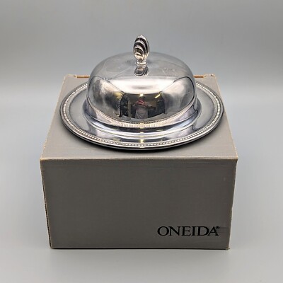 Butter Dishes - Oneida Silver Plate Butter Dish
