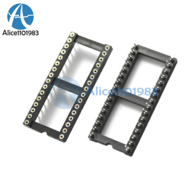 10PCS 32Pin DIP32 SIP Round IC Sockets Adaptor Solder Type gold plated ...