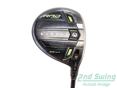 Cobra RAD Speed Big Tour Fairway Wood 3 Wood 3W 14.5° Graphite X-Stiff ...