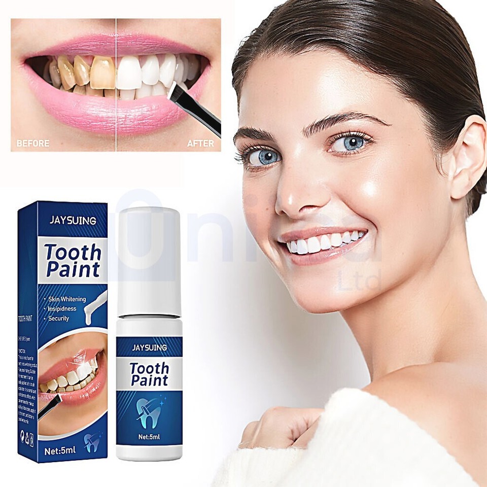 Teeth Whitening Gel Extra Strong White Tooth Polish & Whitener Paint Uk ...