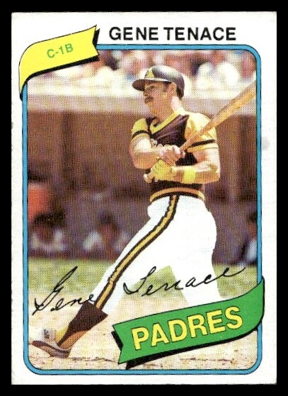 1980 Topps #704 Gene Tenace San Diego Padres Baseball card | eBay