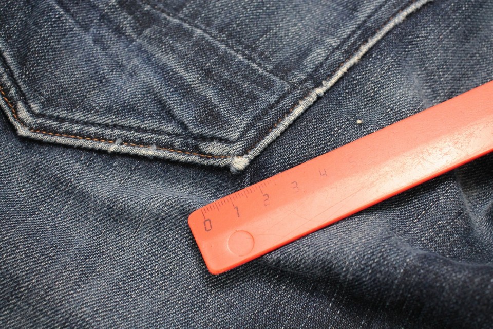 G-STAR Radar Slim Jeans Men W32/L32 Whiskers Bleached Denim Blue | eBay