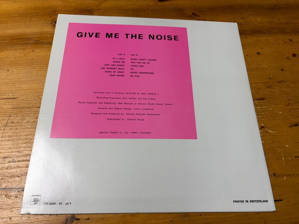 LP The Jesus And Mary Chain Give Me Noise RARE Echo Bunnymen My Bloody ...