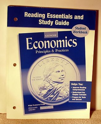 Glencoe Economics: Reading Essentials and Study Guide Workbook New FREE ...