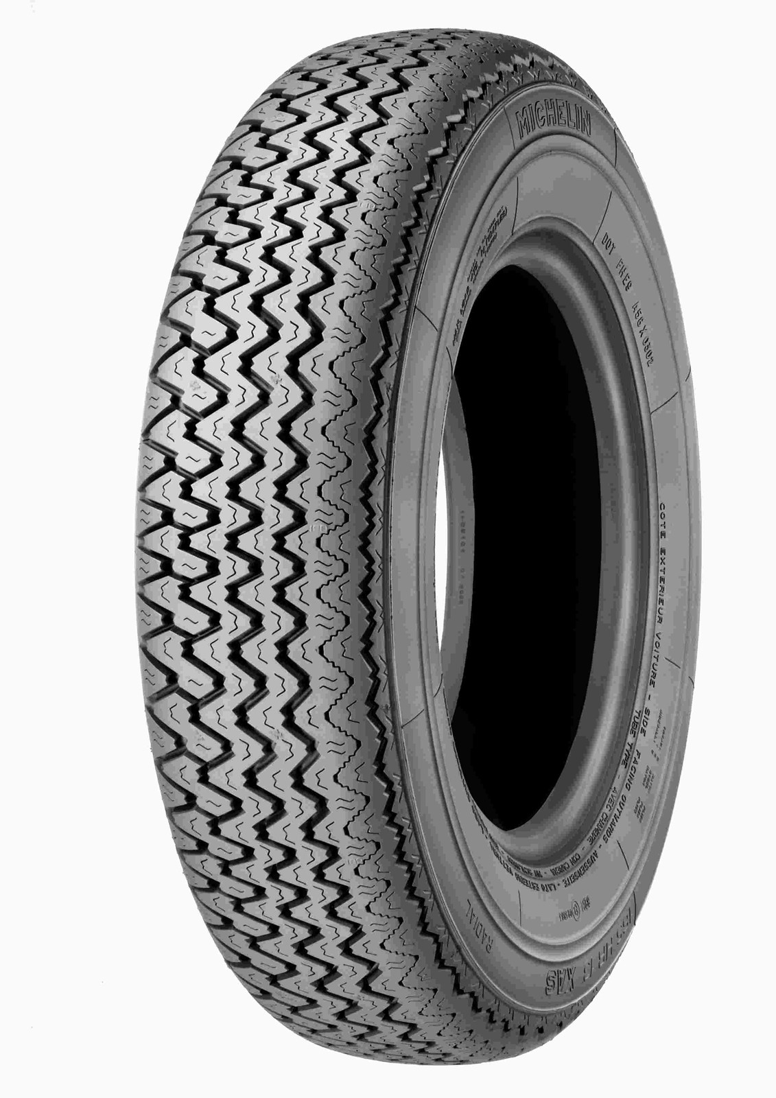 165 HR 14 Michelin XAS 165 14 165R14 16514 165 14 165 80 14 165