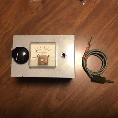 Vintage Shurite Model 850 DC Millampres Milliamp MA Meter with Lead | eBay