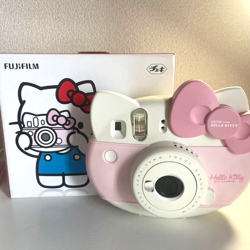 Fujifilm Hello Kitty Instax Mini Camera Kit Cheki Pink Cute Kawaii ...