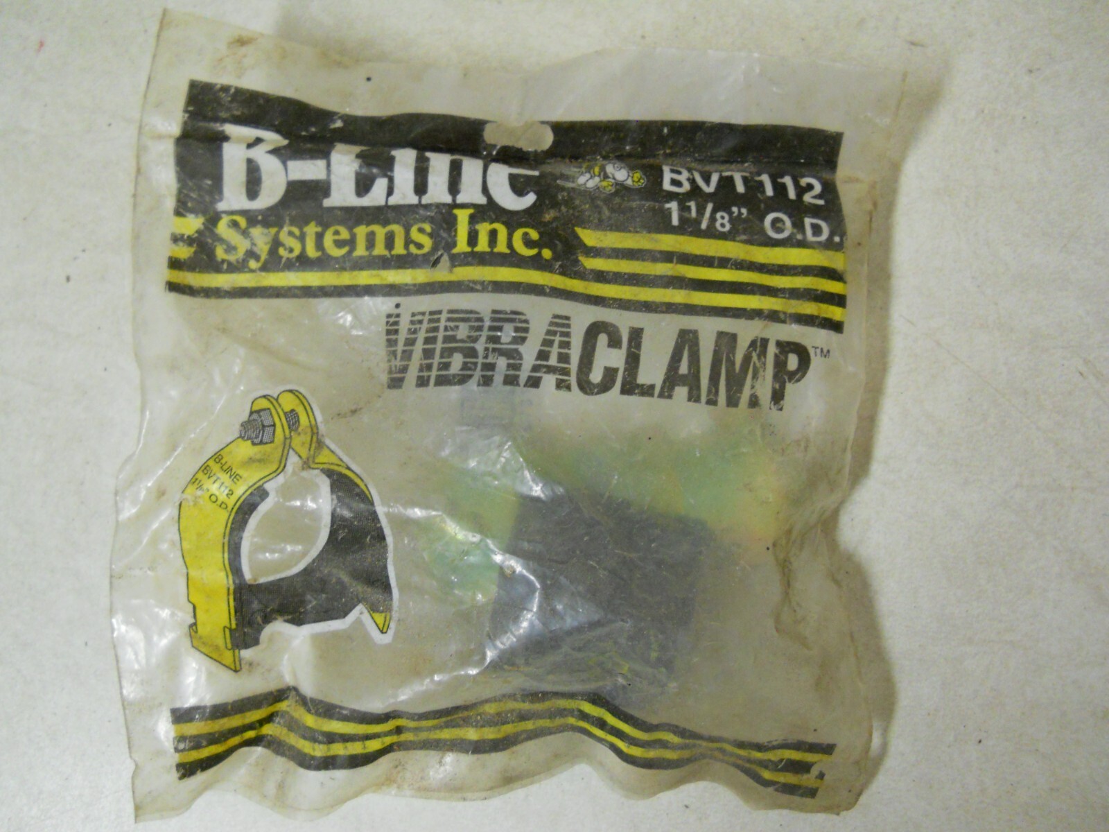 IN PKG B-LINE BVT112 VIBRACLAMP 1 1/8" O.D. (BIN16) for sale online | eBay