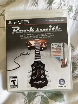 rocksmith ps3 With Guitar Cable | eBay Australia