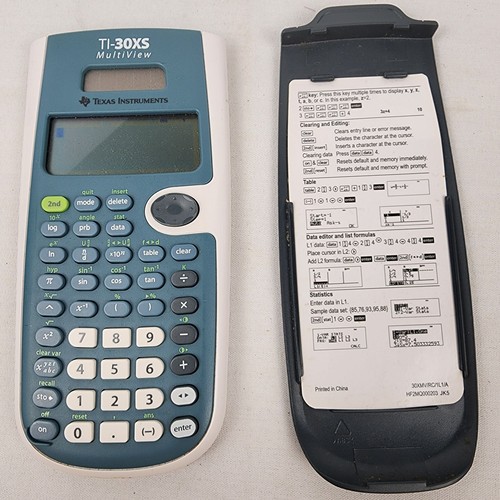 Texas Instruments TI-30XS Multiview Calculator_ Solar - With Cover | eBay