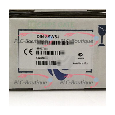 NEW Crestron DIN-8SW8-I DIN Rail High-Voltage Switch with Digital ...