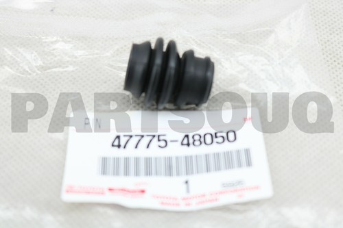 4777548050 Genuine Toyota BOOT, BUSH DUST(FOR FRONT DISC BRAKE) 47775 ...