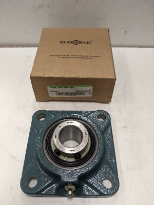 Dodge F4B-SCM-100 Medium Duty 4-Bolt Flange Bearing 1" Bore 126226 New ...