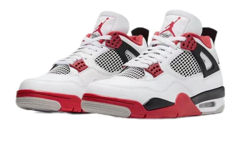 Nike Air Jordan 4 Fire Red Mid Top Retro AJ4 2020 Men's DC7770-160 | eBay