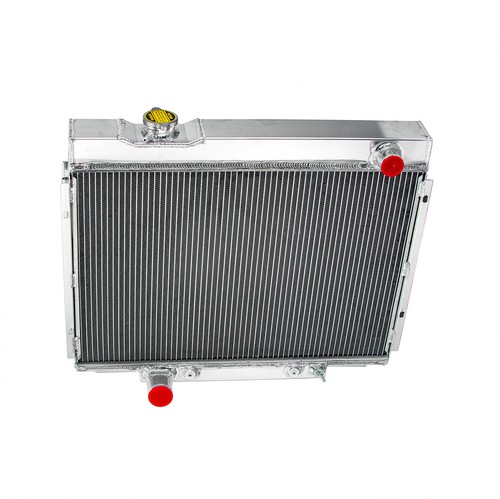 4 Rows Aluminum Radiator Fits 67-1969 Ford Mustang Grande Mach I 6.4L 7 ...