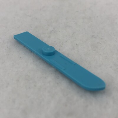 LEGO 18744 Medium Azure Minifigure, Utensil Ski 6L (48mm Long) (x1) | eBay