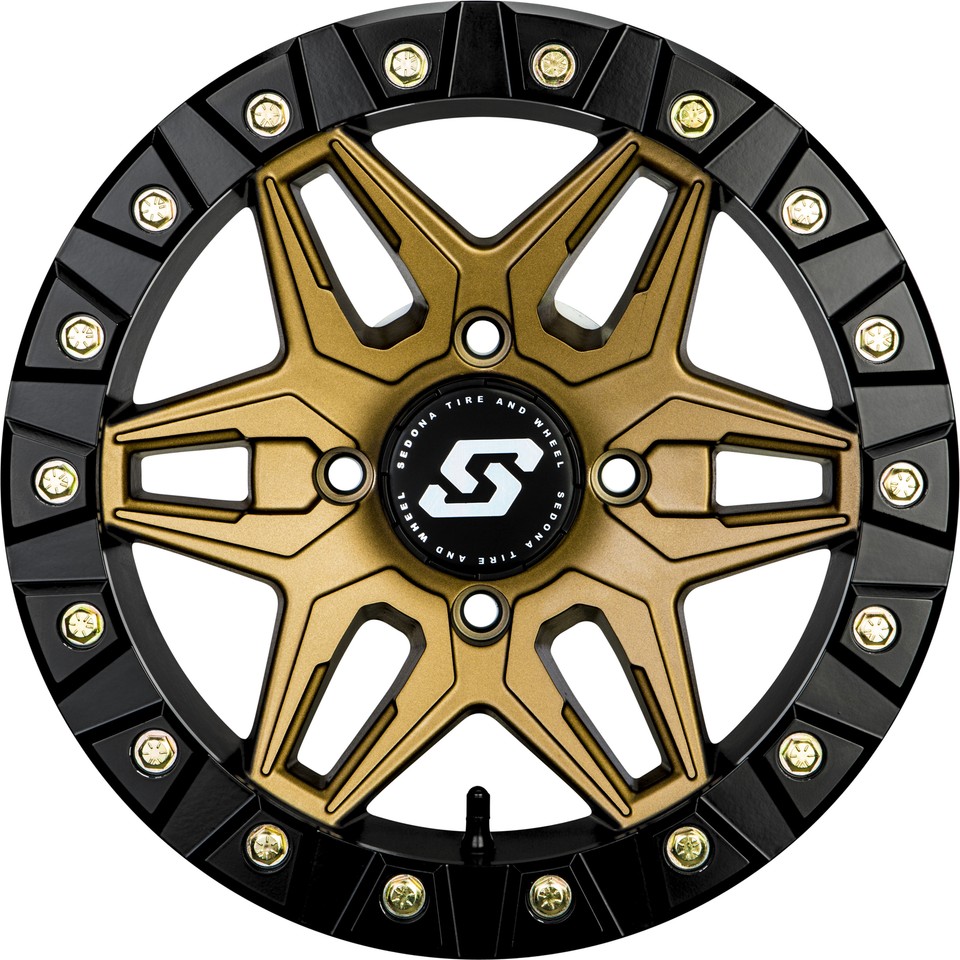 SEDONA 2004-2007 Sportsman 700 EFI Polaris SPLIT 6 BRNZ BDLK 14X10 4/ ...