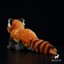 Toy Plush Panda Doll Cute Red Panda Simulation Animal Raccoon Dolls ...