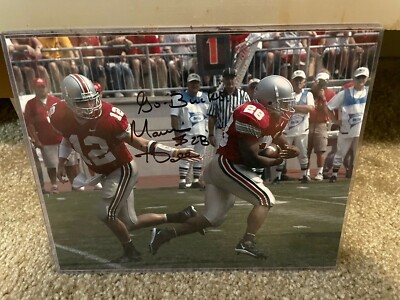The Ohio State University OSU Maurice Hall Signed 8x10 Go Bucks ...