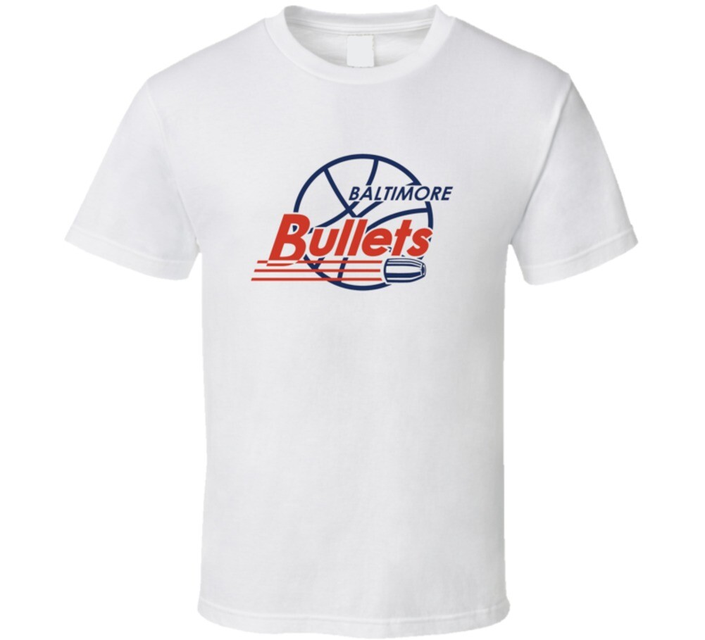 Baltimore Bullets Logo Tee Cool Aba Basketball Retro T Shirt | eBay