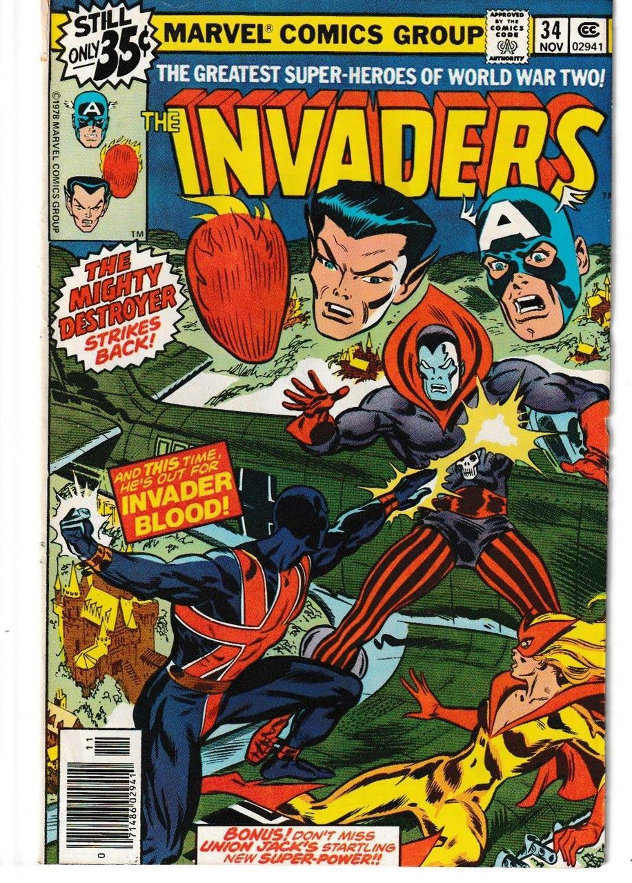 INVADERS #34 (MARVEL 1978) | eBay