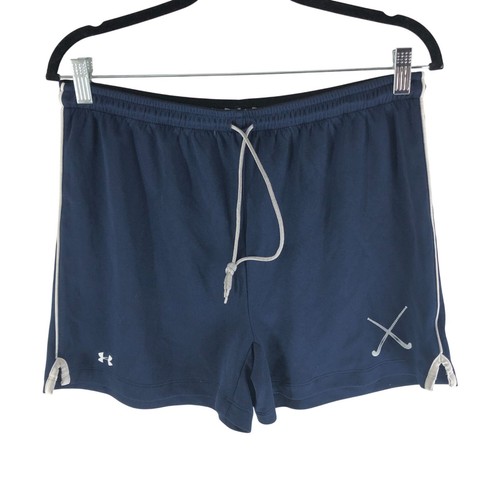 Under Armour Womens Field Hockey Shorts Drawstring Navy Blue L | eBay